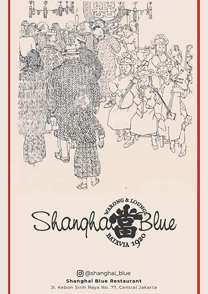 Menu - Shanghai Blue 1920 Restaurant